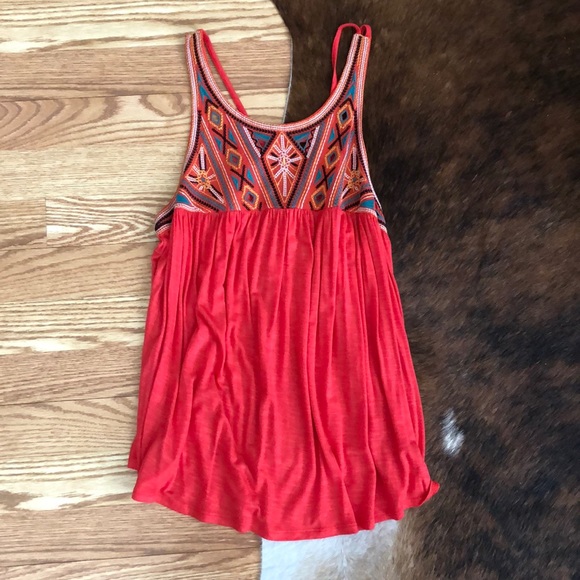 Altar'd State | Tops | Bright Orange Tank Top Womens M | Poshmark